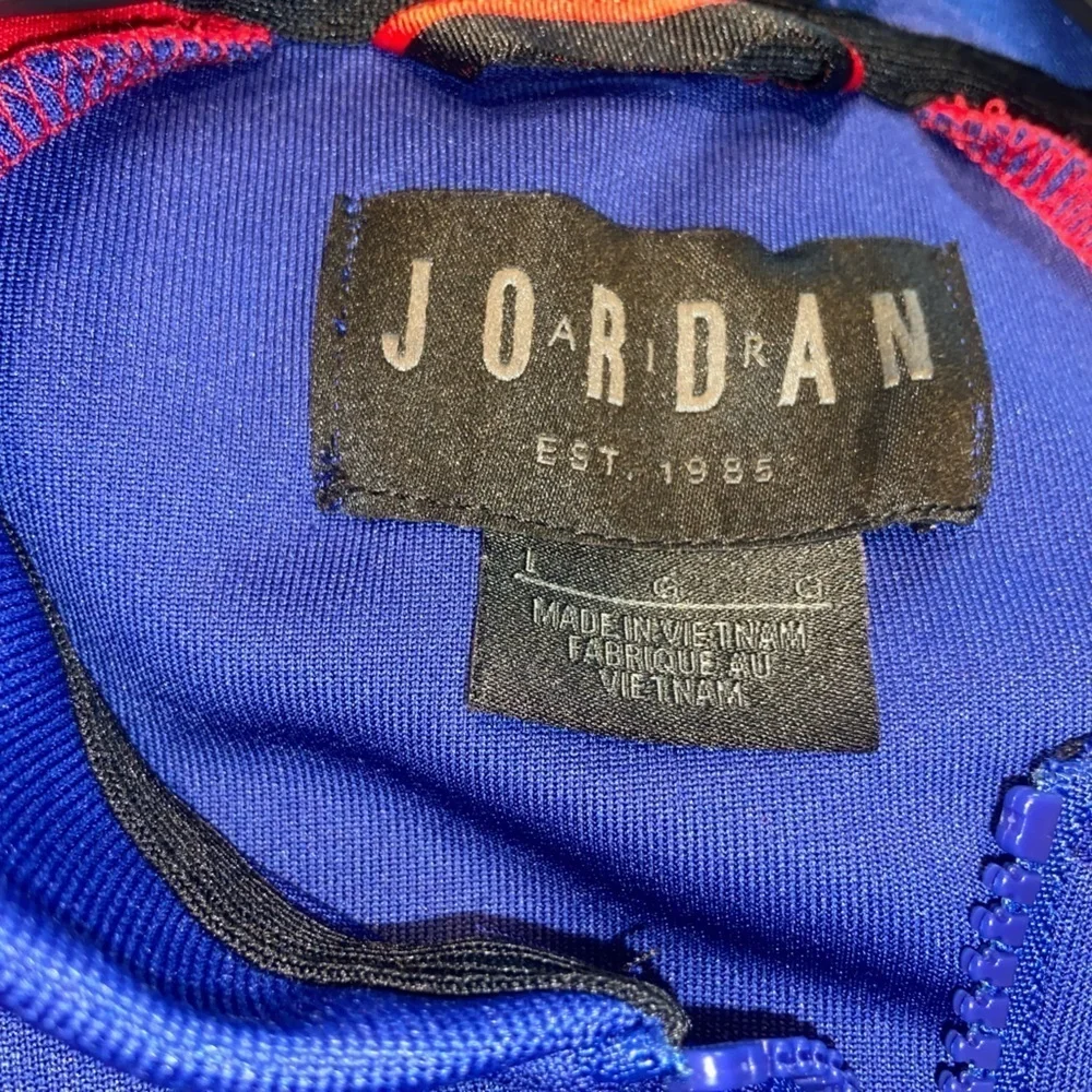Nike | Jackets & Coats | Jordan Track Jacket Mens Large Full Zip Long ...